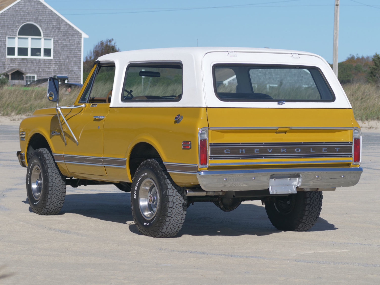 1972 Chevy K5 Blazer Gold For Sale - Hyannis Auto Accessories