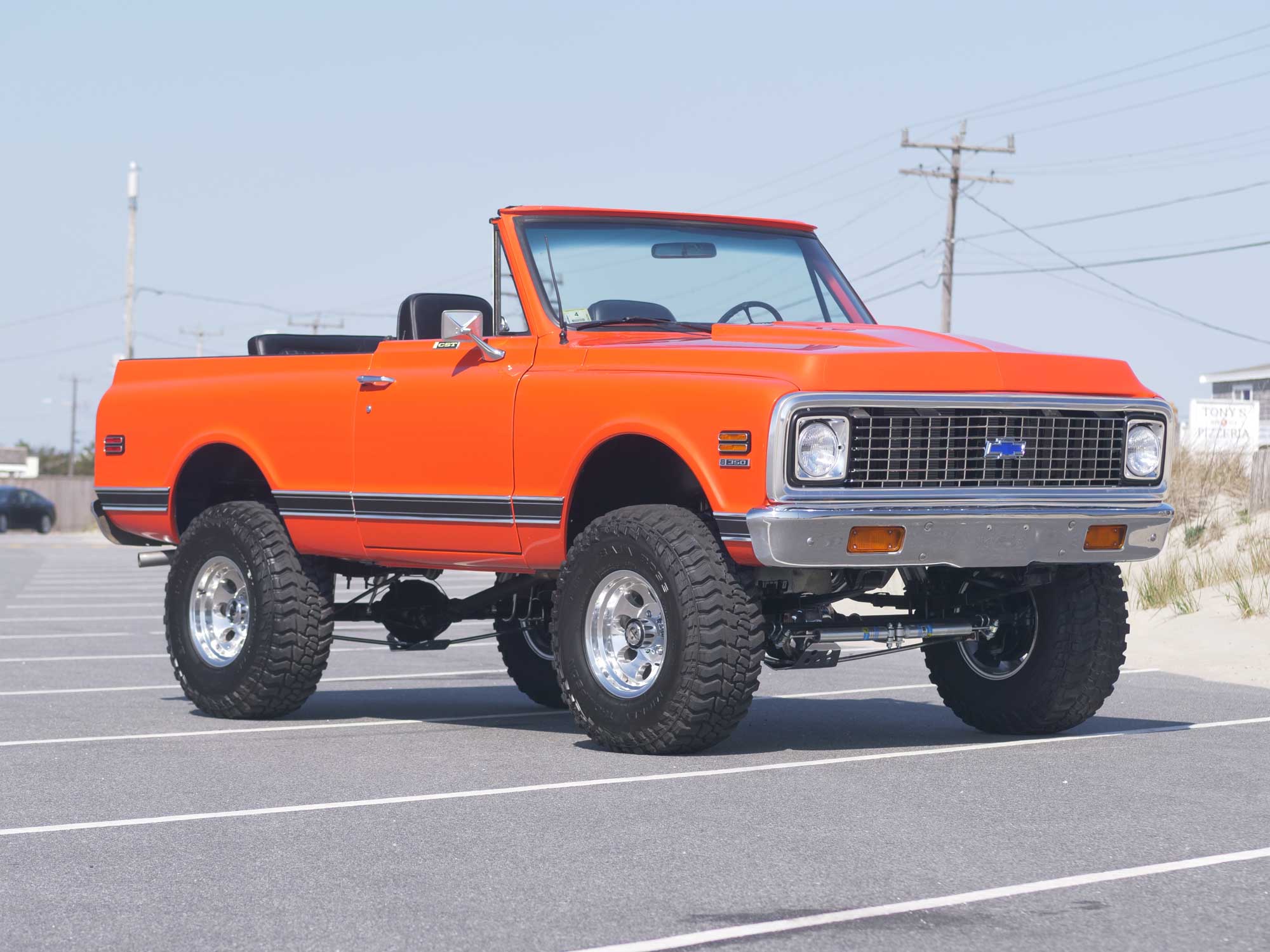 1972 Chevy Blazer CST Orange - Hyannis Auto Accessories