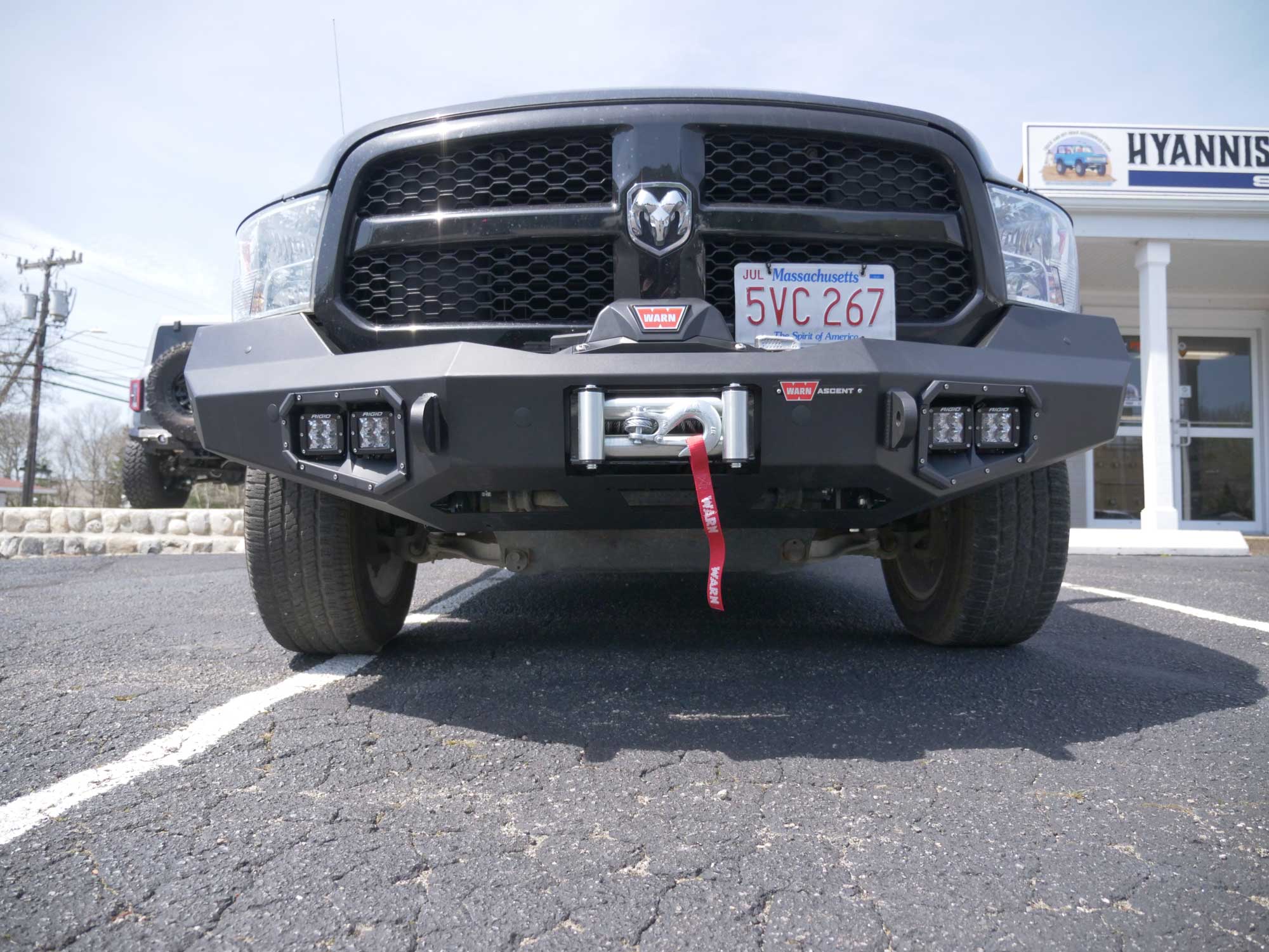 Ram 1500 Steel Front Bumper - Hyannis Auto Accessories