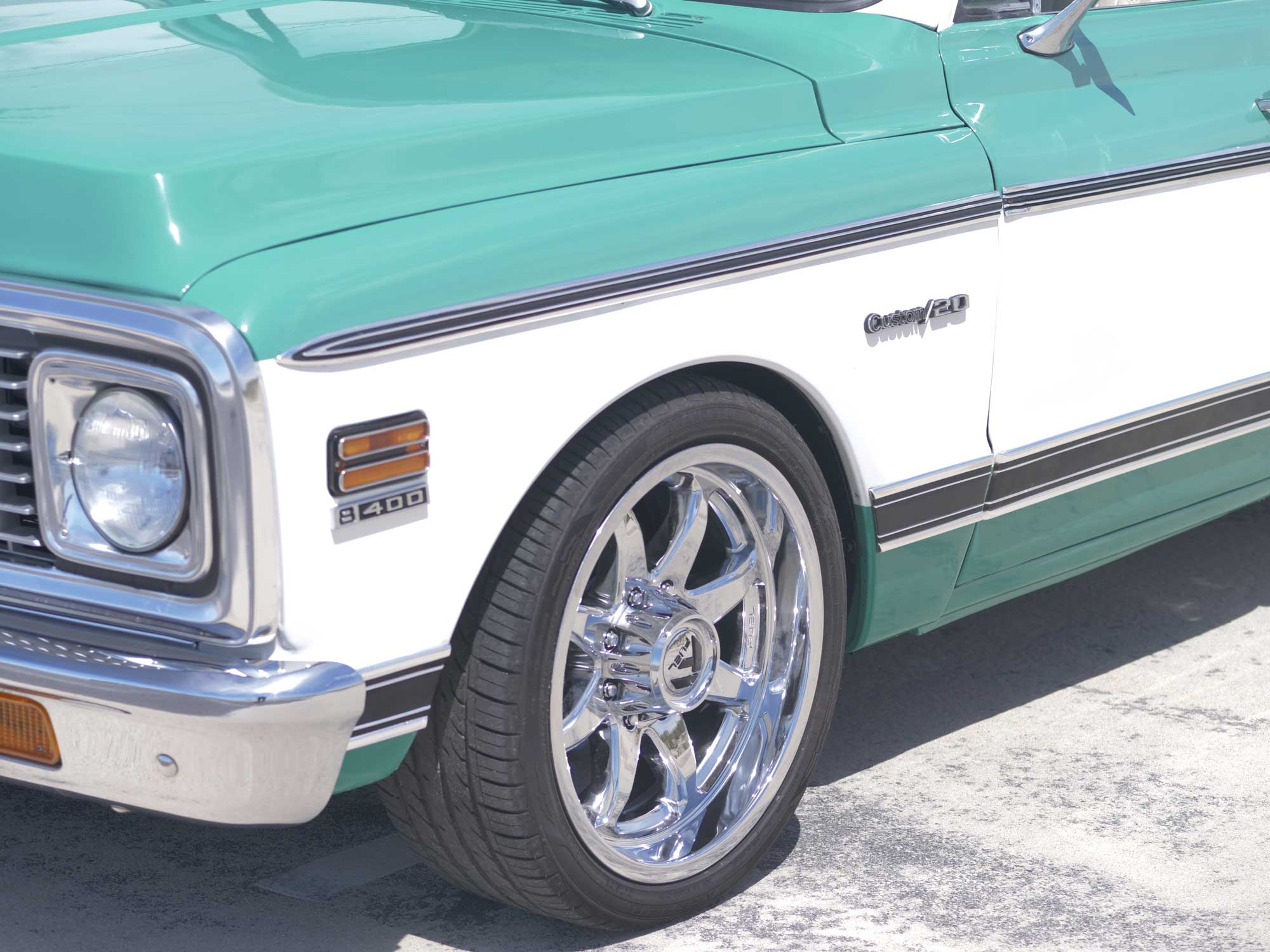 Lowered 1971 Chevrolet C20 - Hyannis Auto Accessories