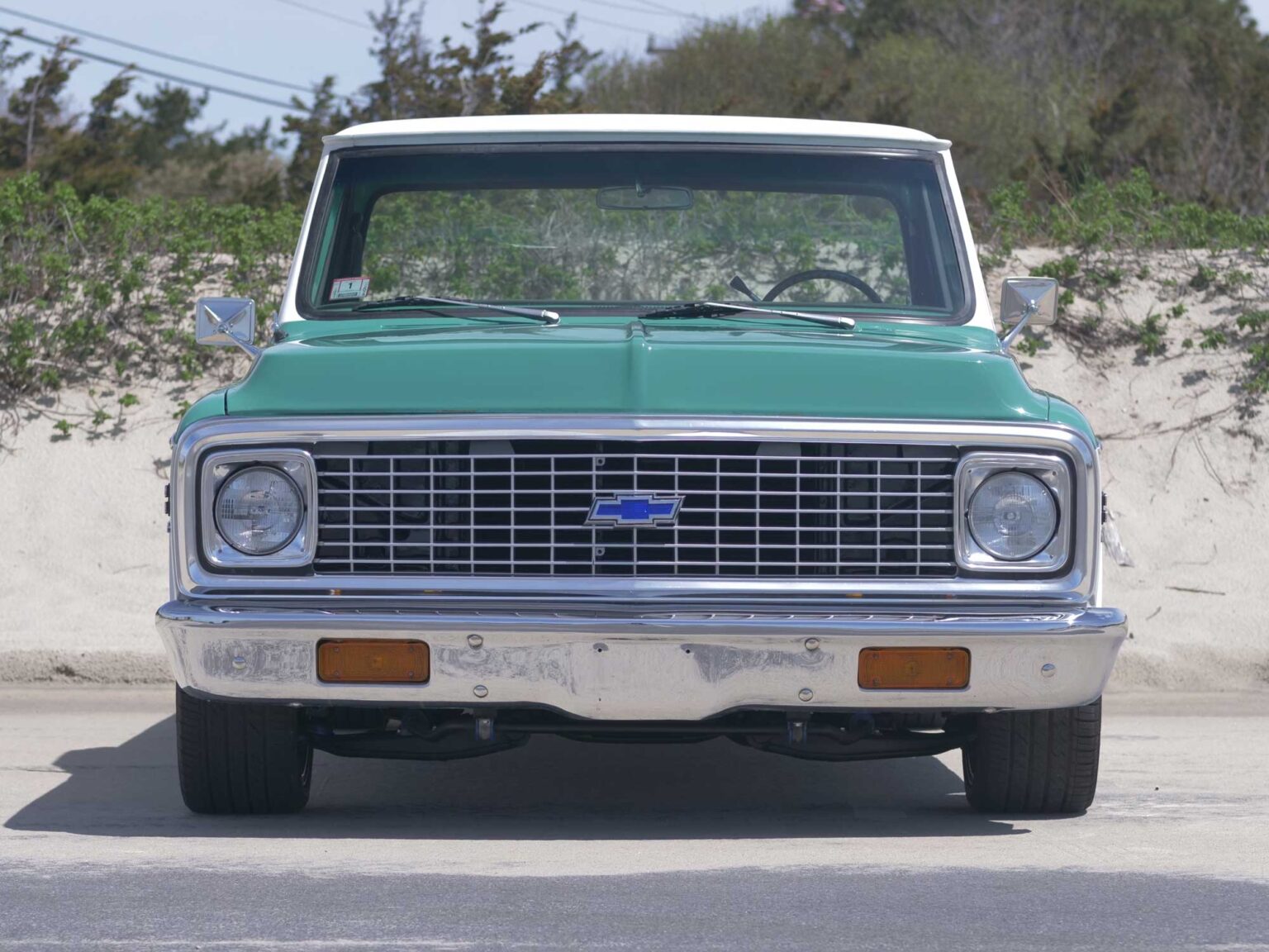 Lowered 1971 Chevrolet C20 - Hyannis Auto Accessories