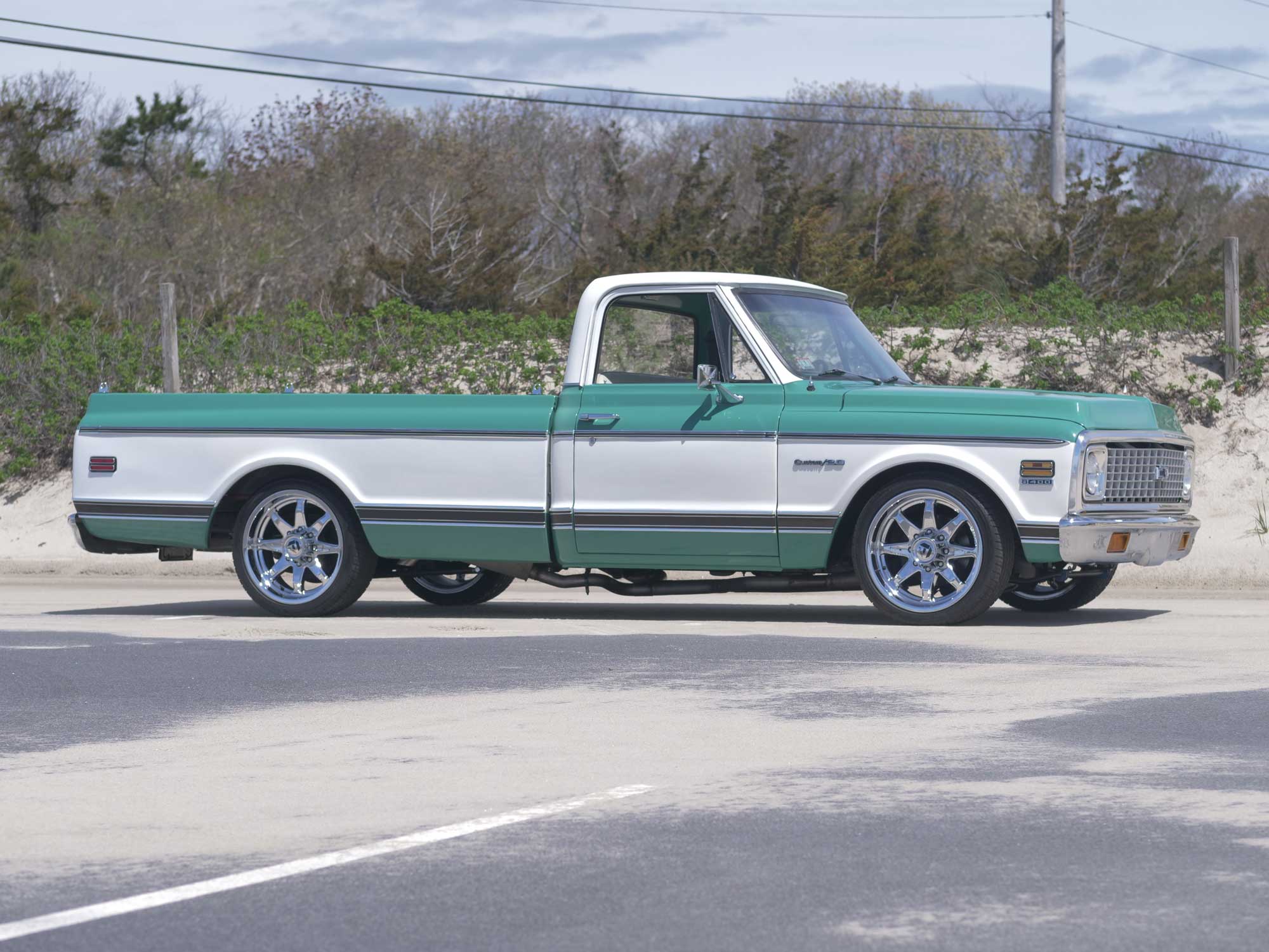 Lowered 1971 Chevrolet C20 - Hyannis Auto Accessories