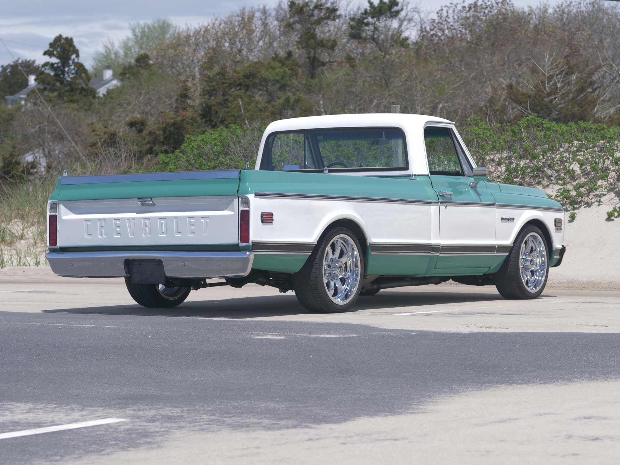 Lowered 1971 Chevrolet C20 - Hyannis Auto Accessories